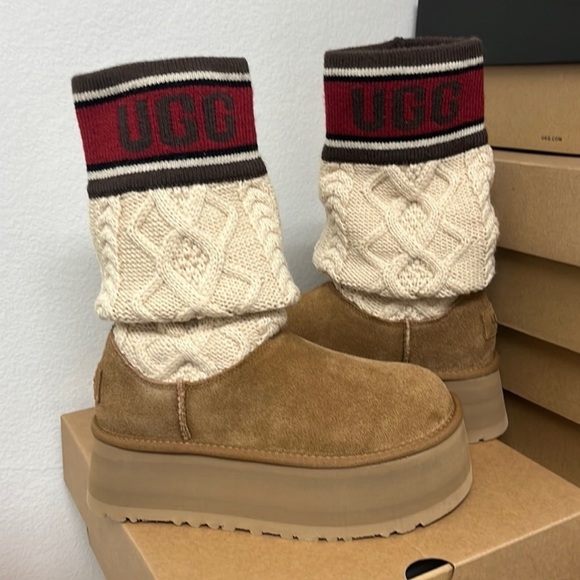 UGG | Shoes | Ugg Classic Sweater Letter | Poshmark